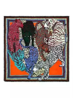 Bimba Y Lola Printed Scarf