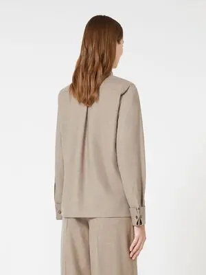 Max Mara Cashmere Foulé Shirt