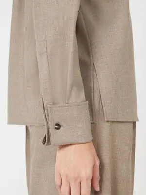 Max Mara Cashmere Foulé Shirt