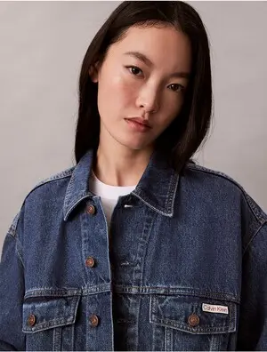 Calvin Klein Relaxed Denim Trucker Jacket