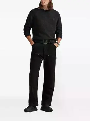 Polo Ralph Lauren Raglan-sleeve Wool Sweater