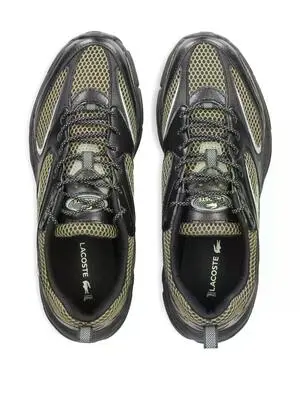 Lacoste Mesh Panelled Sneakers - Black