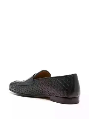 DOUCAL'S Interwoven Monk Shoes