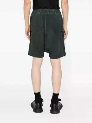 69 Elasticated-waistband Drop-crotch Shorts