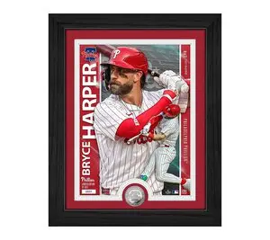 HIGHLAND MINT Bryce Harper Artist Proof Silver Oin Photo Mint - One-color