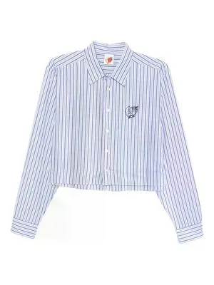 SKY HIGH FARM WORKWEAR Striped Button Down Shirt