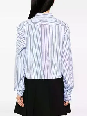 SKY HIGH FARM WORKWEAR Striped Button Down Shirt