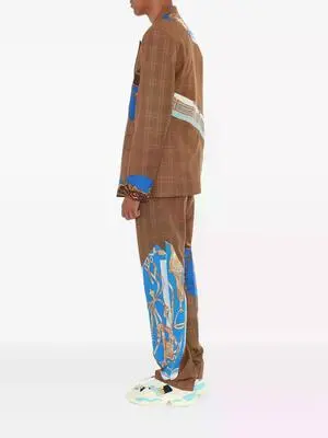 Ahluwalia Check-pattern Trousers
