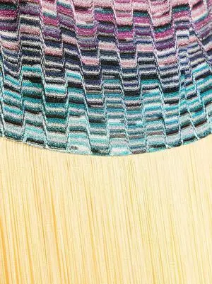 Missoni Fringed Edge Knitted Scarf
