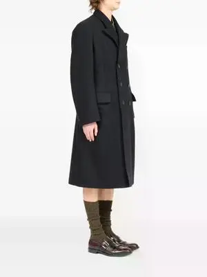 MAISON MARGIELA Virgin Wool Double-breasted Coat