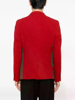 Comme Des Garçons Patchwork Jacket - Red
