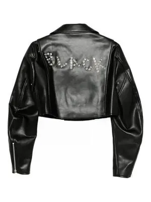 BLACK COMME DES GARÇONS Zip-up Biker Jacket