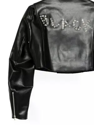 BLACK COMME DES GARÇONS Zip-up Biker Jacket