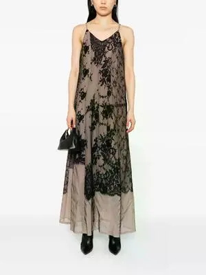 QUETSCHE Floral-cut Lace Dress
