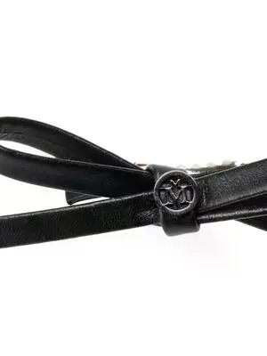 MAISON MICHEL Emma Bow-embellishment Hair Clip - Black