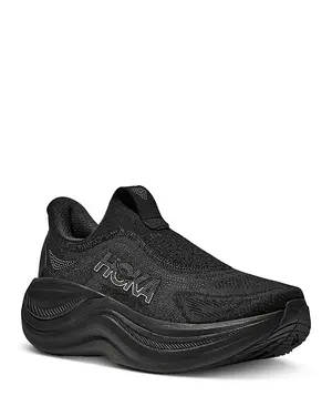 HOKA® Skyward Slip-on Sneakers - Black/black