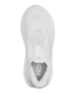 HOKA Skyward Slip On Sneakers - White/white