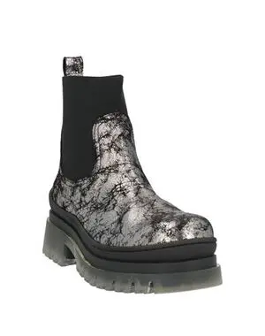 MANILA GRACE Leather Ankle Boots