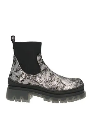 MANILA GRACE Leather Ankle Boots