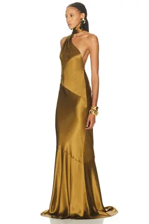 Retrofete Kelsa Dress - Ochre