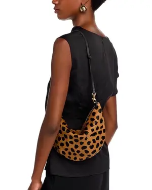 Clare V. Lune Calf Hair Shoulder Bag