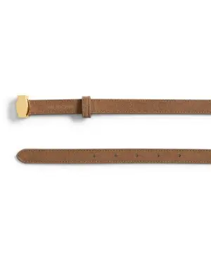 Veronica Beard Dash Suede Belt
