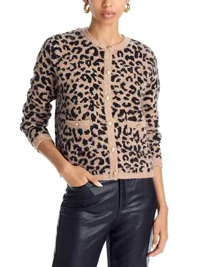 Leopard Print Cardigans