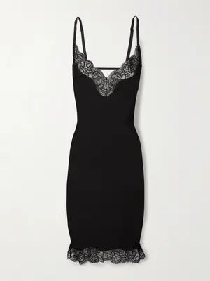 Saint Laurent Lace Cocktail Dresses