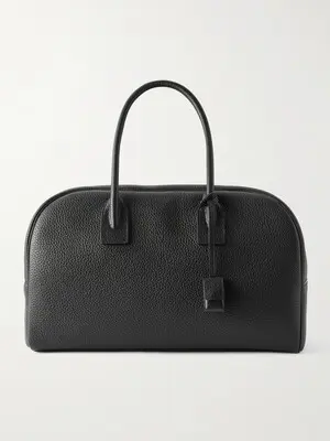 Saint Laurent Boston Textured-leather Tote