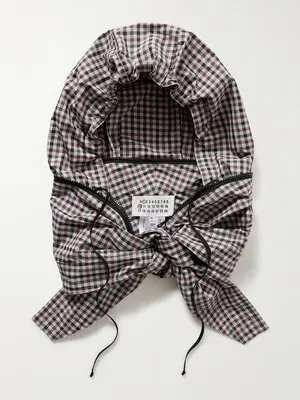 MAISON MARGIELA Gingham Shell Scarf