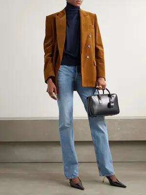 Saint Laurent Wool, Cashmere, And Silk-blend Turtleneck Sweater