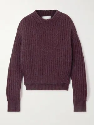 Sasuphi Ribbed Wool-blend Sweater
