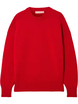 Daughter Balla Wool Sweater - Red