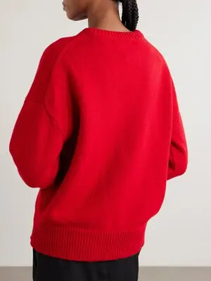 Daughter Balla Wool Sweater - Red