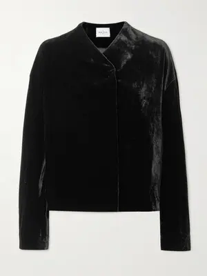 Le Kasha Dodav Velvet Wrap Jacket