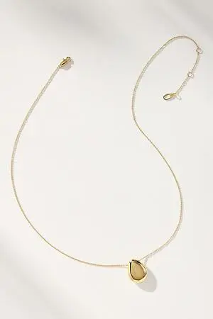 ANA LUISA Pebble Pendant Necklace - Gold