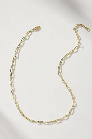 ANA LUISA Laura Bold Link Chain Necklace - Gold