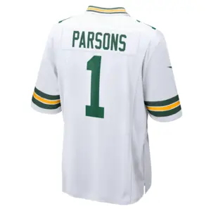 Nike Micah Parsons Green Bay Packers Game Jersey - White
