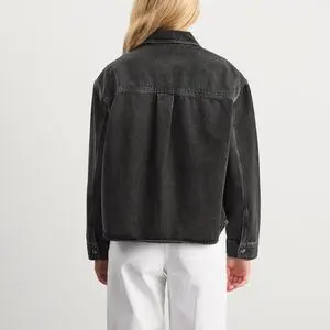 ANINE BING Paxton Denim Shirt - Washed Black