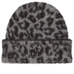 ANINE BING Elia Beanie - Leopard