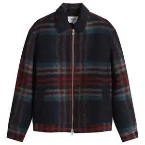 WAX LONDON Heath Wool Check Jacket