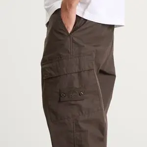 Stone Island Ghost Weatherproof Cotton Canvas Cargo Pants - Dark Brown