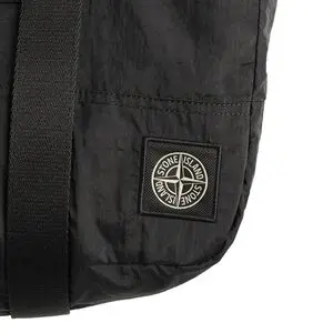 Stone Island Nylon Metal Tote Bag - Black