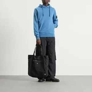 Stone Island Nylon Metal Tote Bag - Black