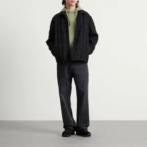 Stone Island Ghost Nylon Smerigliato Primaloft Jacket - Black