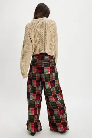 Free People Fillipa Belted Trousers