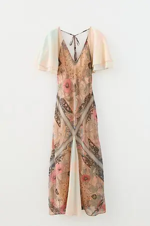 Free People Celestial Nights Maxi Dress - Fairy Combo