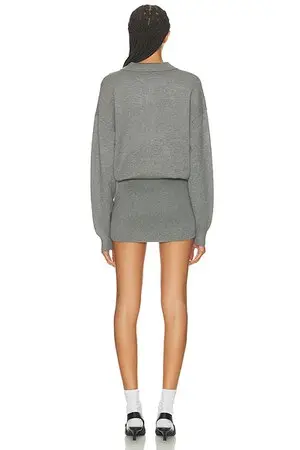 SEROYA Lilly Dress - Medium Grey