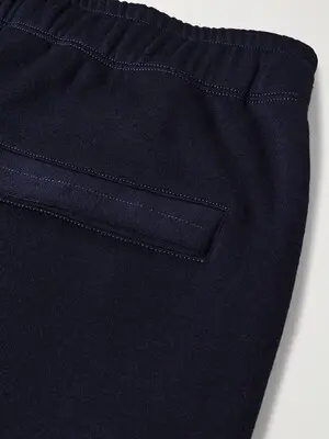 Stone Island Ghost Tapered Wool And Cotton-blend Jersey Sweatpants