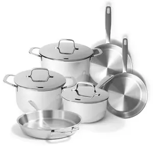 ALVA Maestro Stainless Steel Cookware Set - 9-piece Set